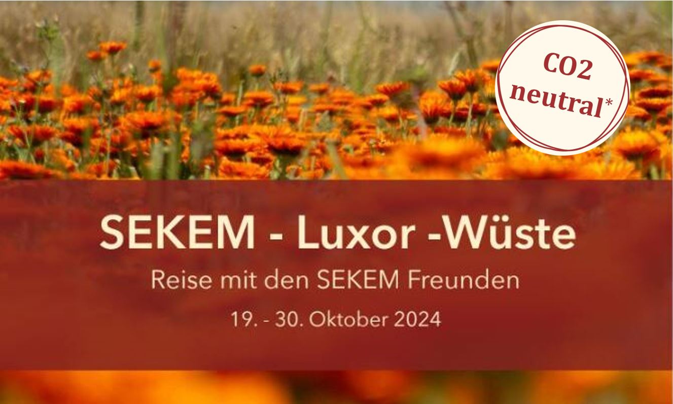 SEKEM Reise Oktober 2024 - SEKEM-Freunde Deutschland